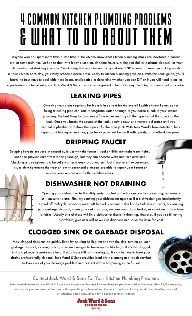 How To Fix Common Kitchen Plumbing Issues | Jack Ward